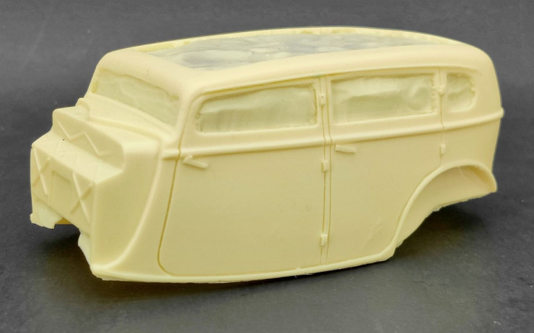 Jimmy Flintstone Resin 1933 Ford Rat Rod - Spotlight Hobbies