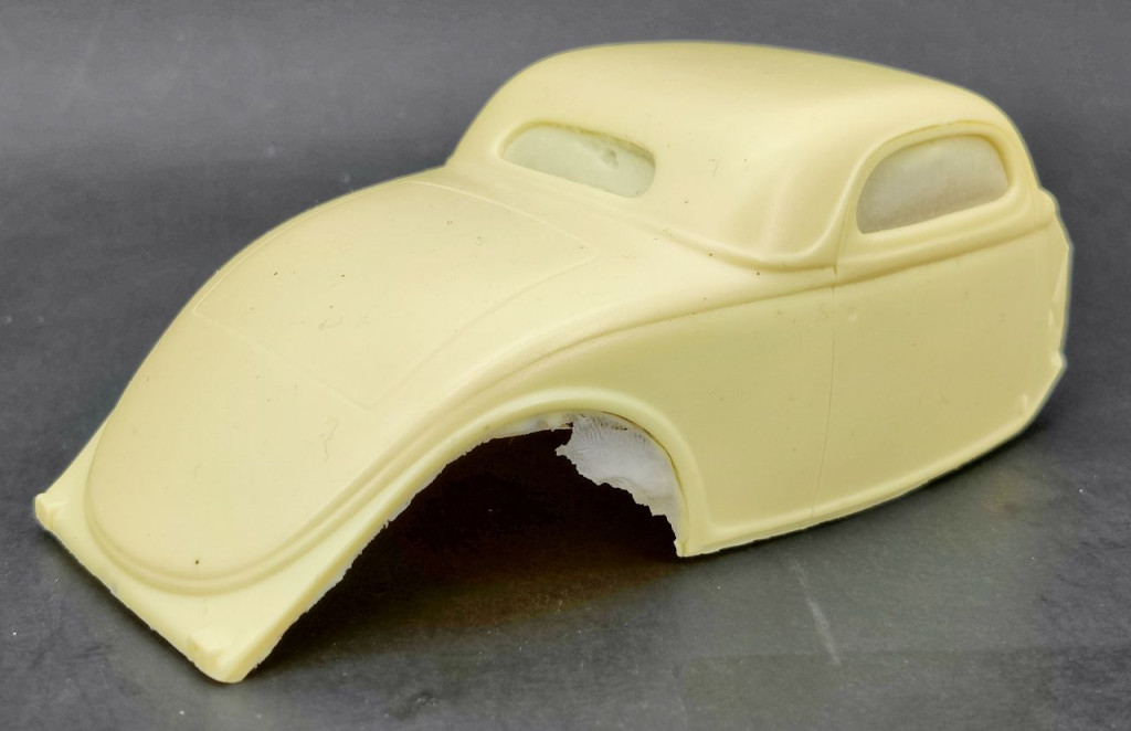 Jimmy Flintstone Resin 1936 Ford 3-Window Chopped Top - Spotlight Hobbies
