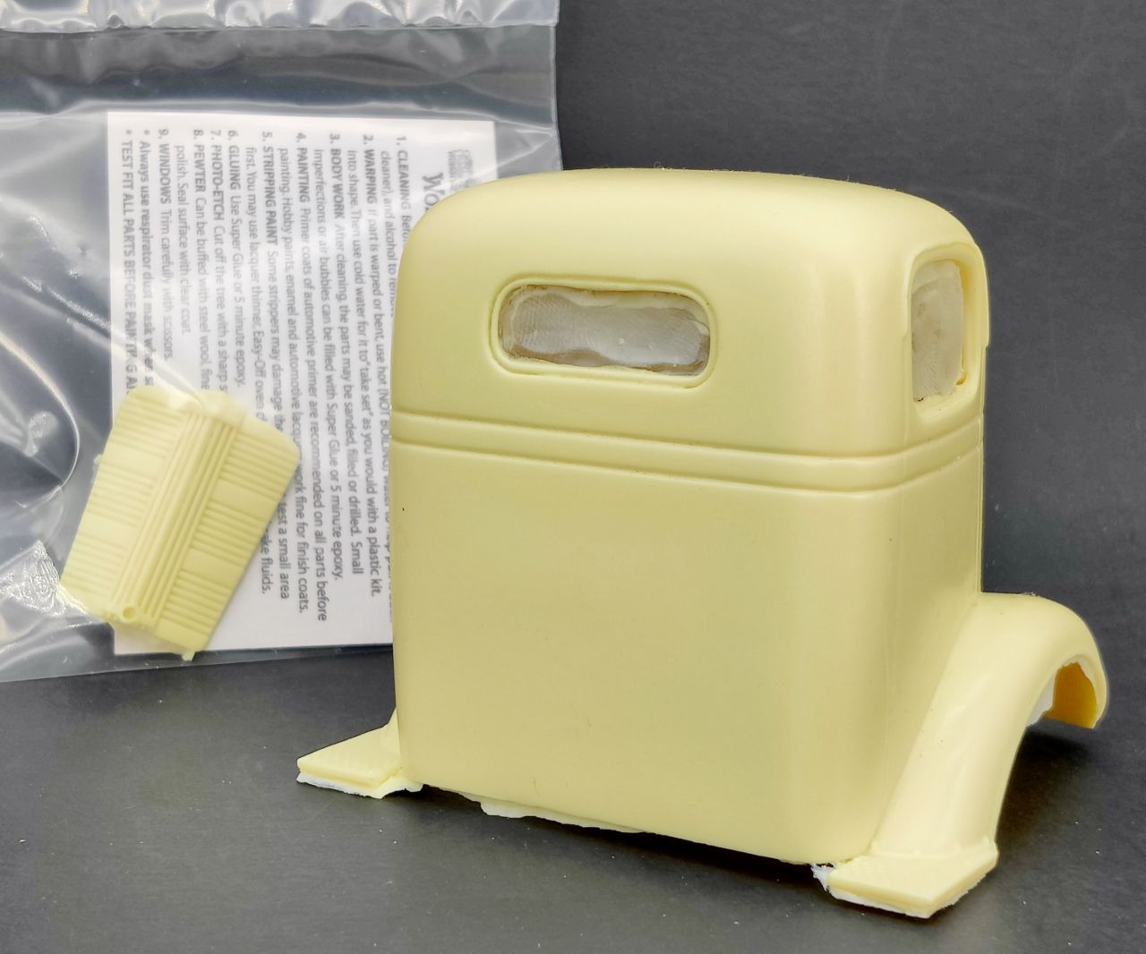 Jimmy Flintstone Resin 1938 Gmc Truck Cabover Spotlight Hobbies