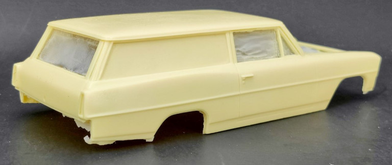 Jimmy Flintstone Resin 1966 Chevy Nova Sedan Delivery - Spotlight Hobbies