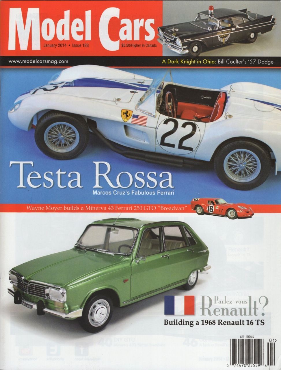 Model Cars Magazine, Back Issue #183 - Spotlight Hobbies