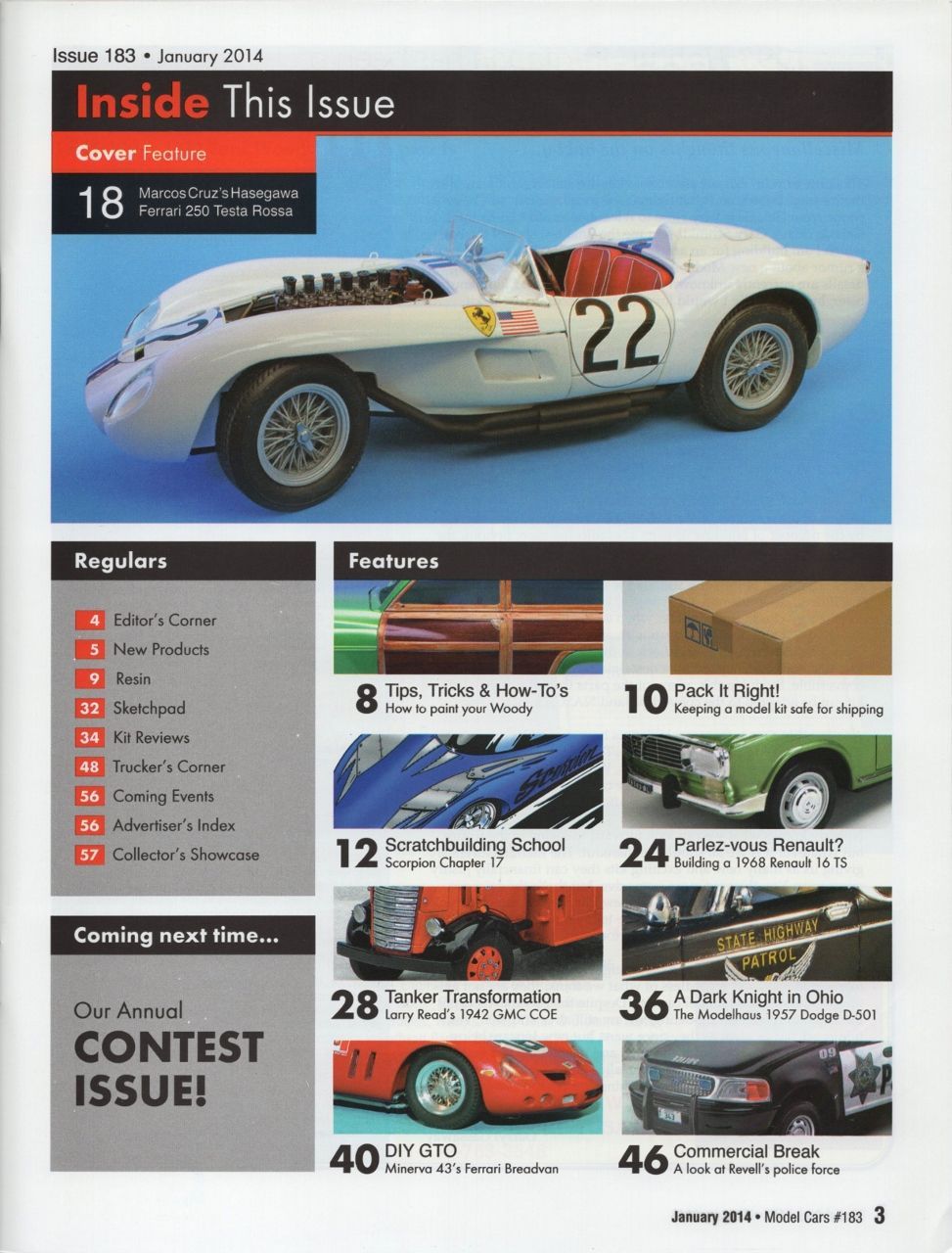 Model Cars Magazine, Back Issue #183 - Spotlight Hobbies