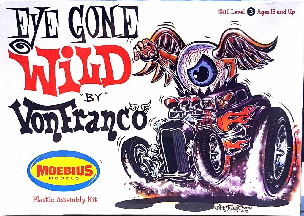Moebius "Eye Gone Wild" by Von Franco Caricature - Spotlight Hobbies