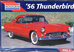 Monogram 1956 Ford Thunderbird Hardtop or Convertible - Spotlight Hobbies