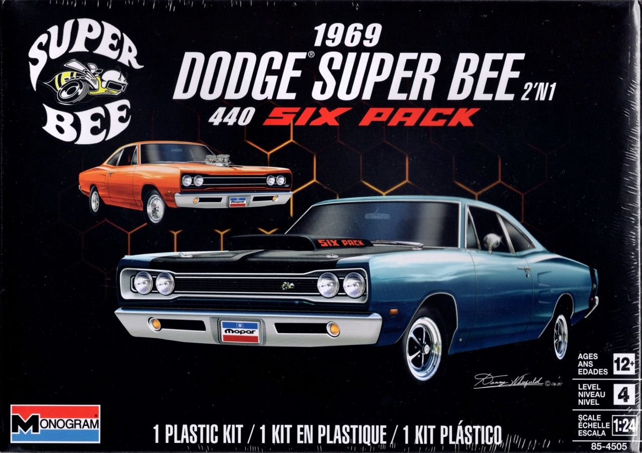 Monogram 1969 Dodge Coronet Super Bee 440 Six Pack Hardtop - Spotlight ...