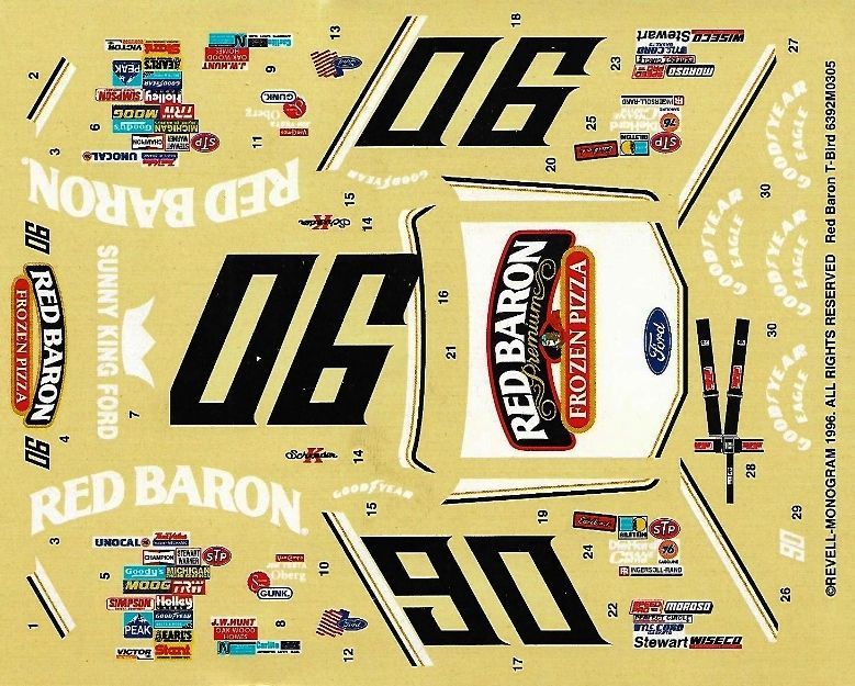 Monogram Ken Schrader #90 Monogram Ken Schrader #90