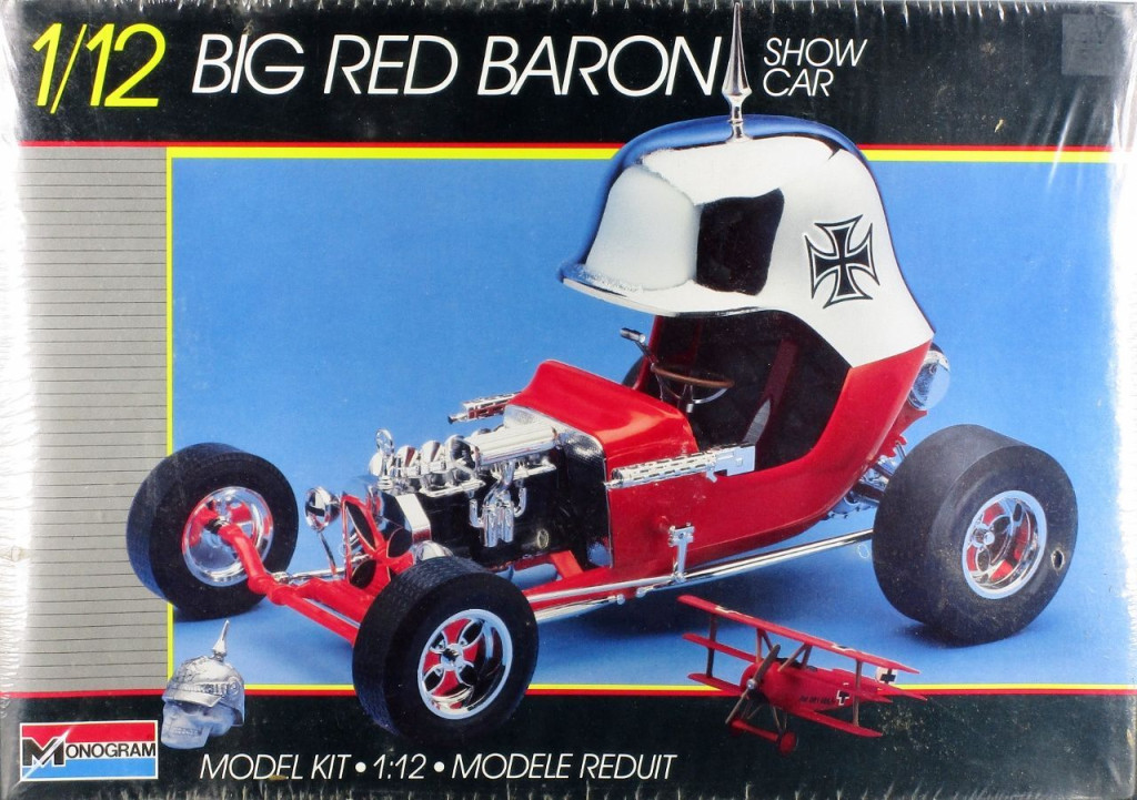 Monogram Tom Daniel Big "Red Baron" Show Rod, 1/12 Scale - Spotlight ...