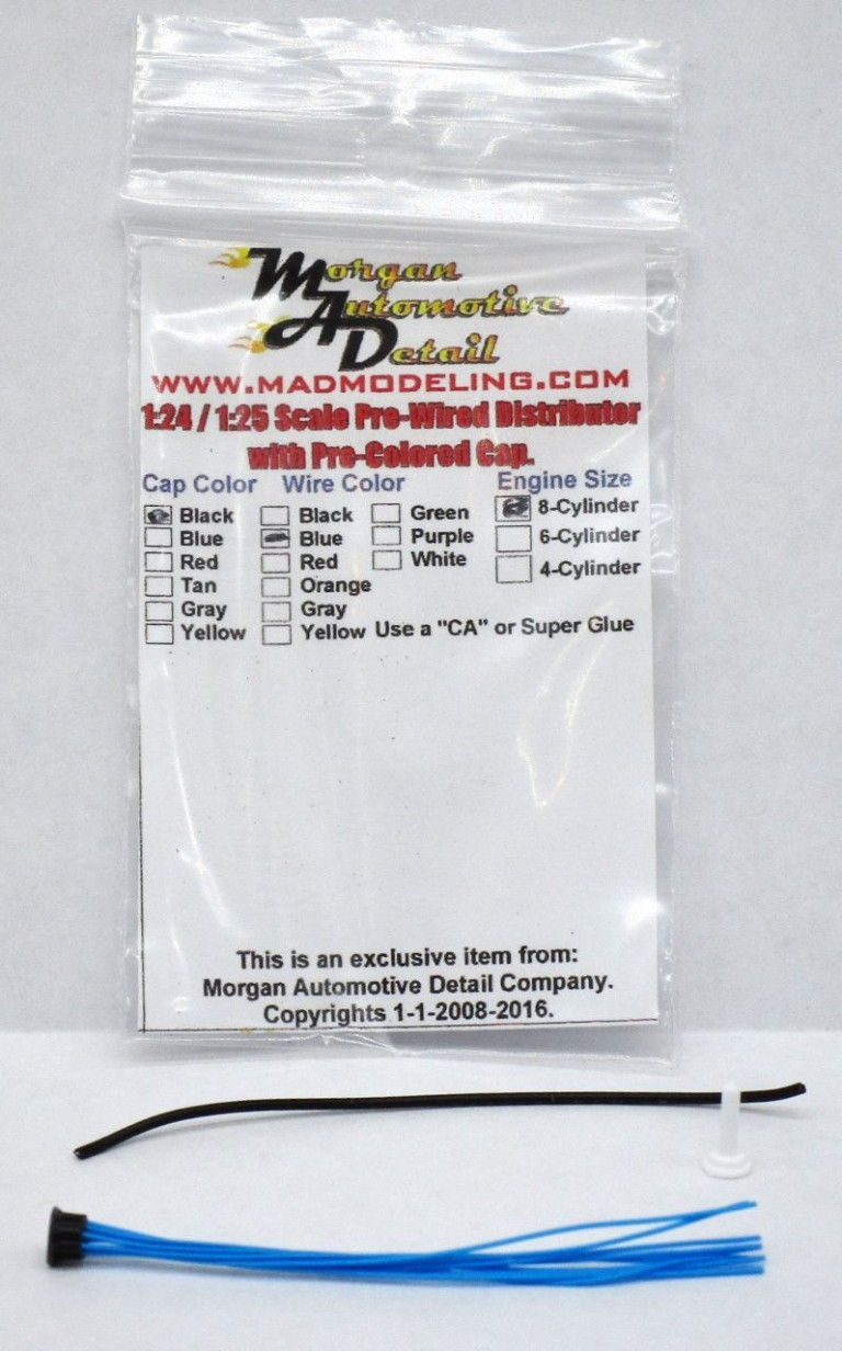 Morgan Automotive Detail Pre-wired Points Distributor - 8 Cylinder (All ...
