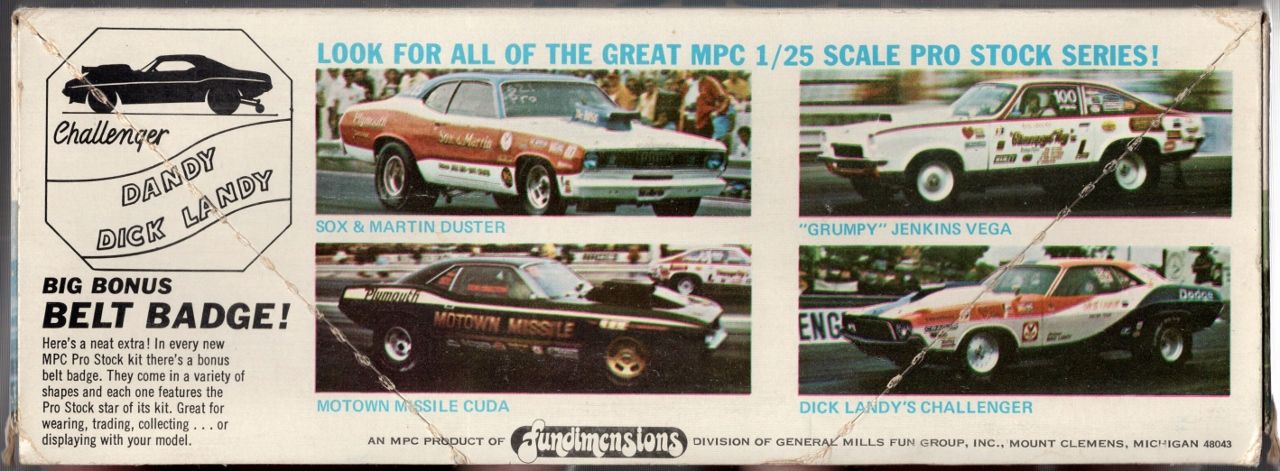 MPC Dick Landy Dodge Challenger Pro Stocker - Spotlight Hobbies