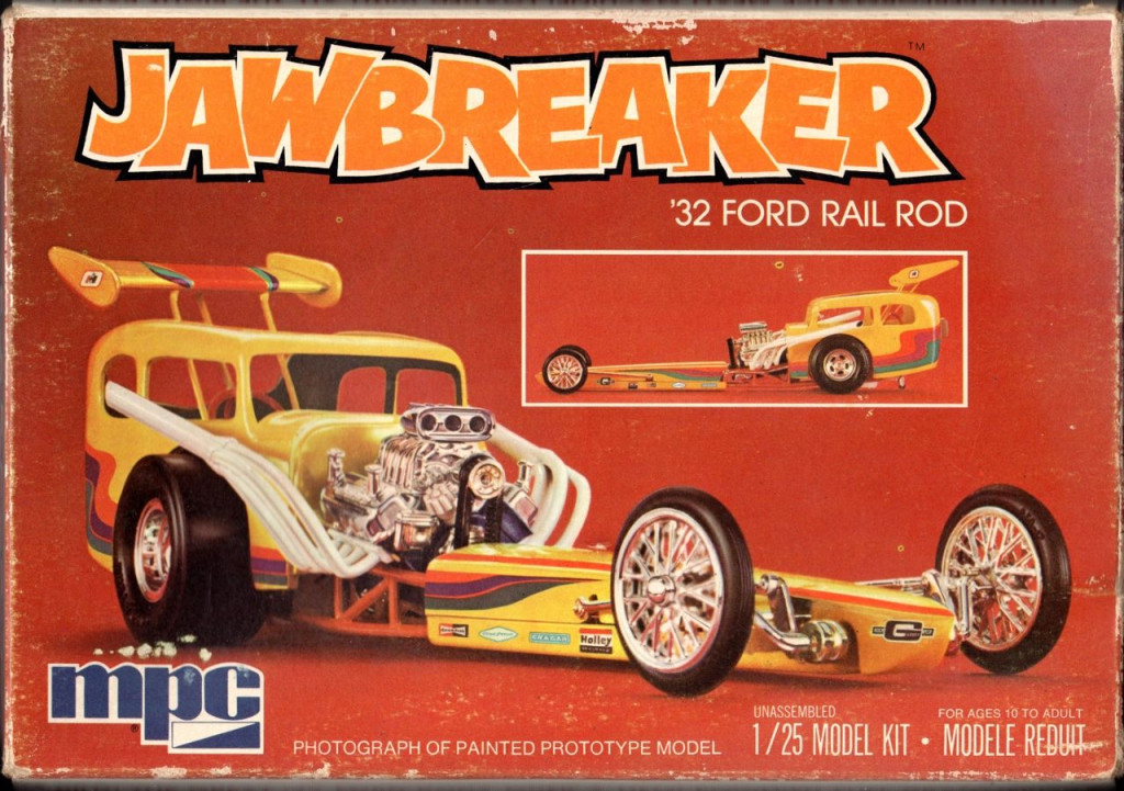 MPC "Jawbreaker" 1932 Ford Rail Rod Front Engine Dragster - Spotlight ...