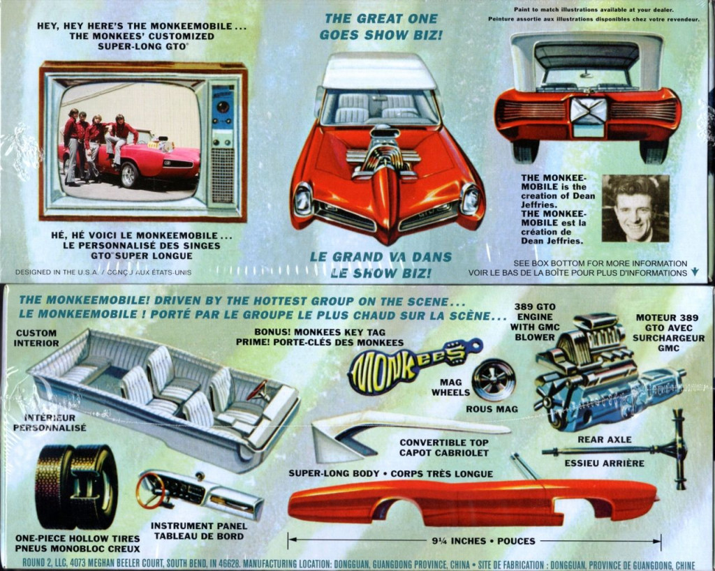 MPC Monkeemobile Custom Pontiac GTO by Dean Jeffries - Spotlight Hobbies