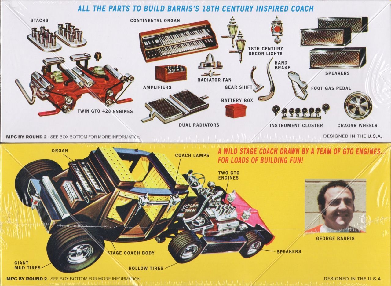 MPC (Paul Revere and The Raiders) "Raiders Coach" by George Barris ...