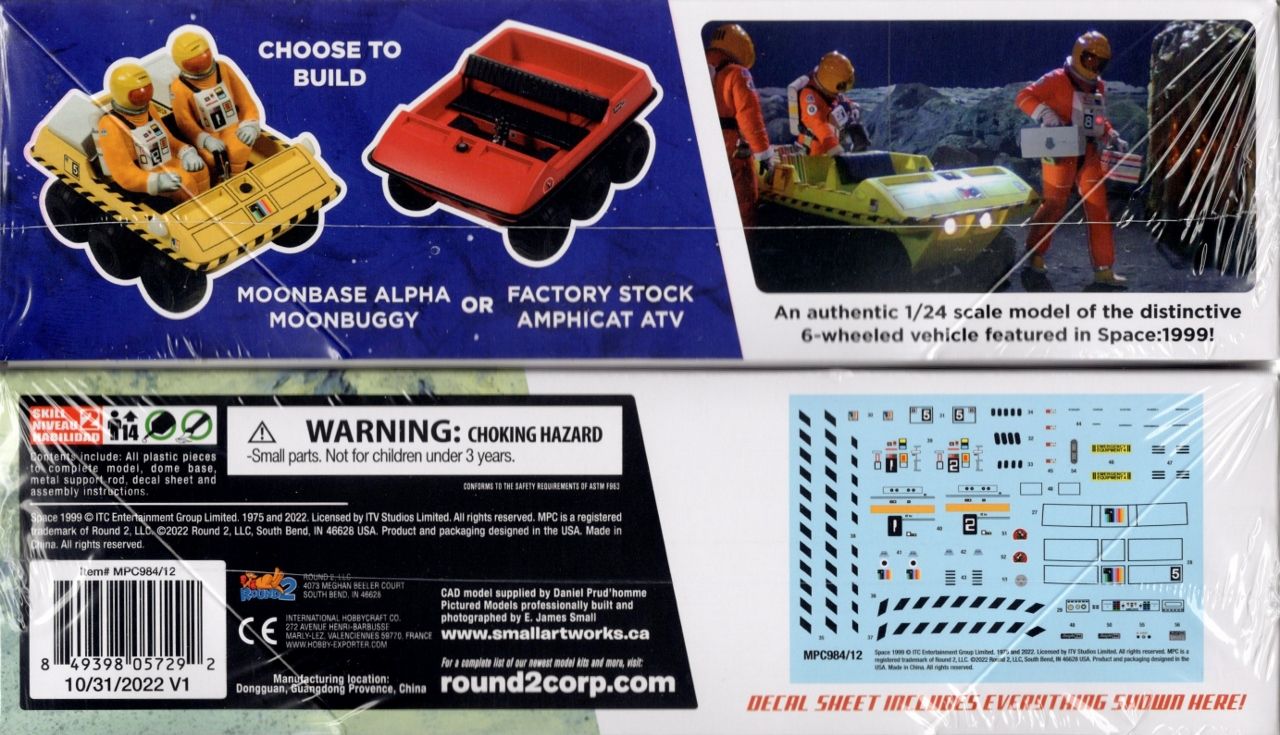 MPC "Space: 1999" Moonbuggy or Amphicat ATV - Spotlight Hobbies