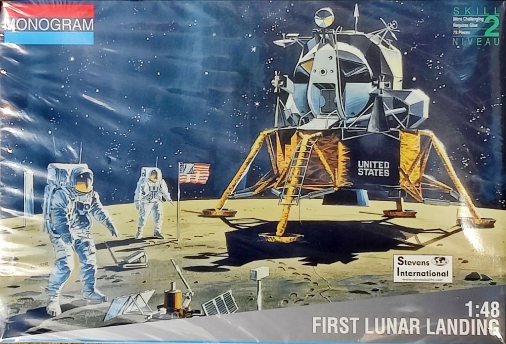 Monogram First Lunar Landing, 1/48 Scale - Spotlight Hobbies