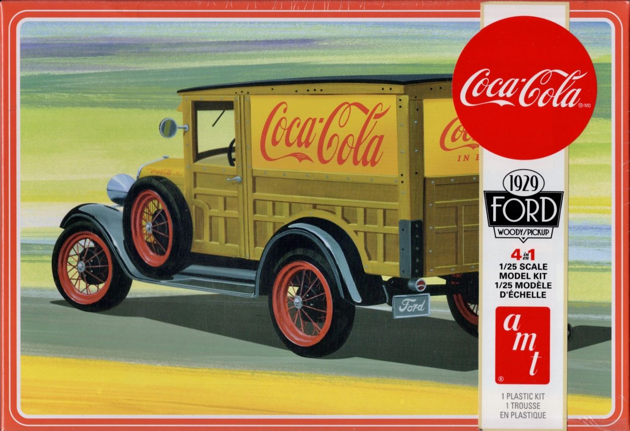 AMT Coca-Cola 1929 Ford Model "A" Woody Station Wagon or Roadster ...