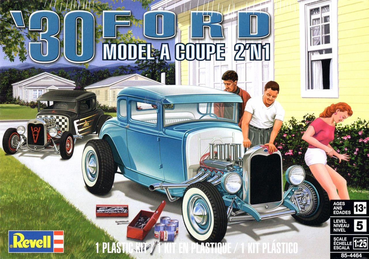 Revell 1930 Ford Model A Coupe 2 'n 1 - Spotlight Hobbies