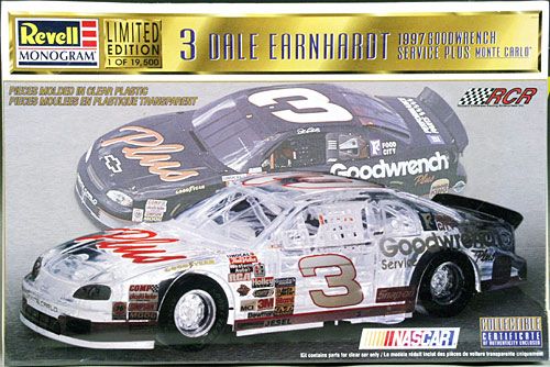 Revell/Monogram Dale Earnhardt #3 "Goodwrench Plus" 1997 Chevy Monte ...