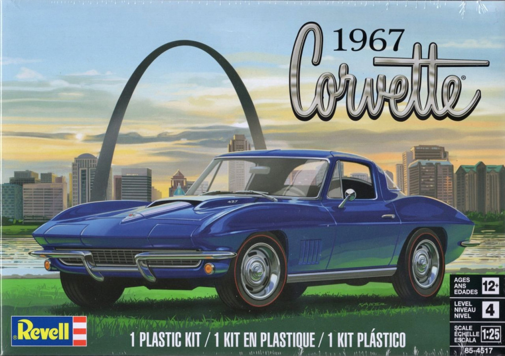 Revell 1967 Chevy Corvette Coupe - Spotlight Hobbies
