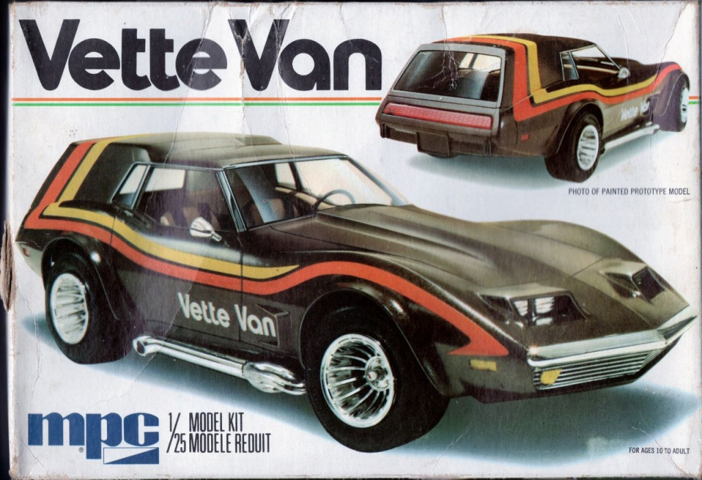 MPC 1977 Chevy Vette Van Custom - Spotlight Hobbies