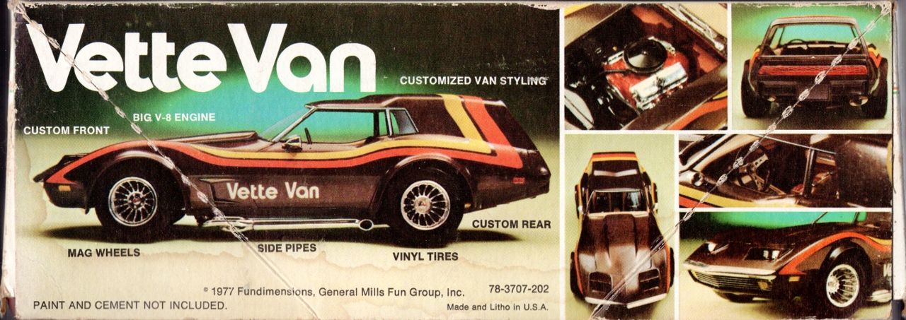 MPC 1977 Chevy Vette Van Custom - Spotlight Hobbies