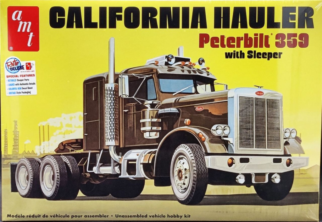 AMT "California Hauler" Peterbilt 359 Semi Truck Tractor - Spotlight ...