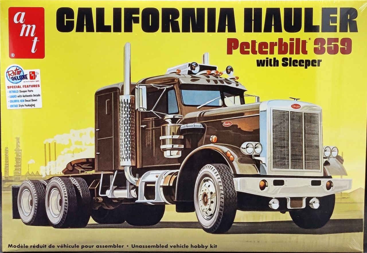 AMT "California Hauler" Peterbilt 359 Semi Truck Tractor - Spotlight ...