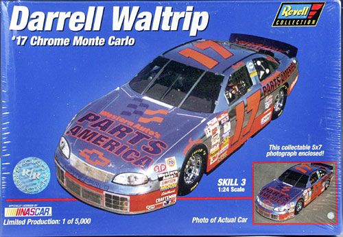 Revell/Monogram Darrell Waltrip #17 "Western Auto Parts America" Chrome ...
