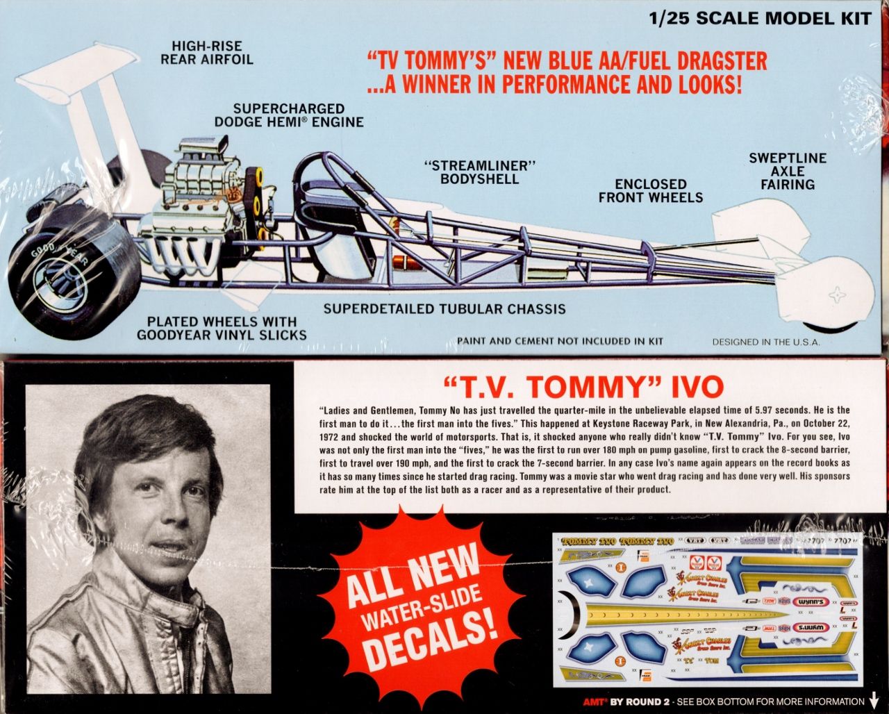 AMT Tommy Ivo Streamliner Dragster - Spotlight Hobbies