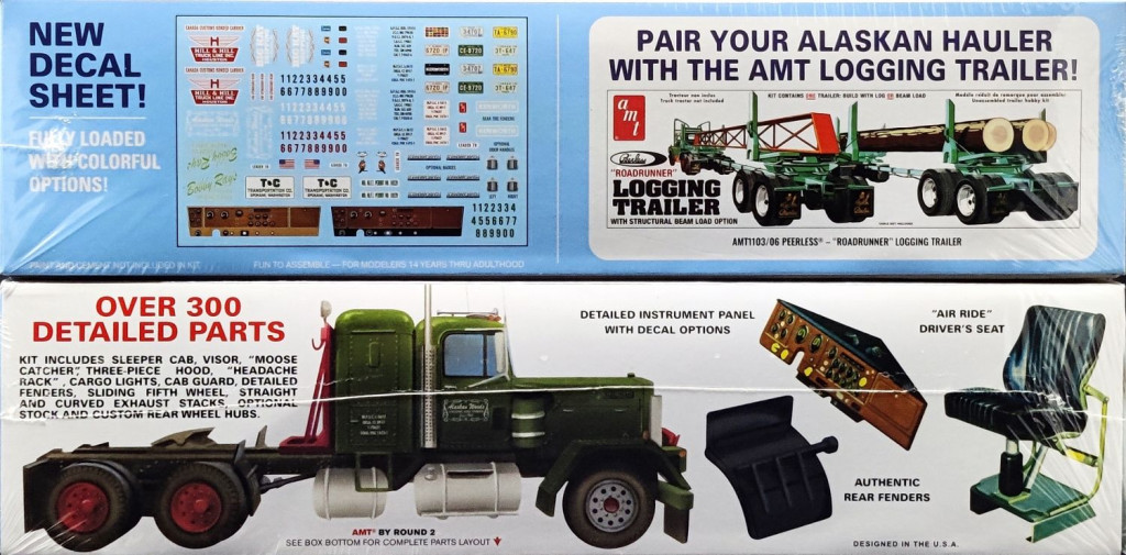 AMT "Alaskan Hauler" Kenworth Conventional Semi Truck Tractor ...