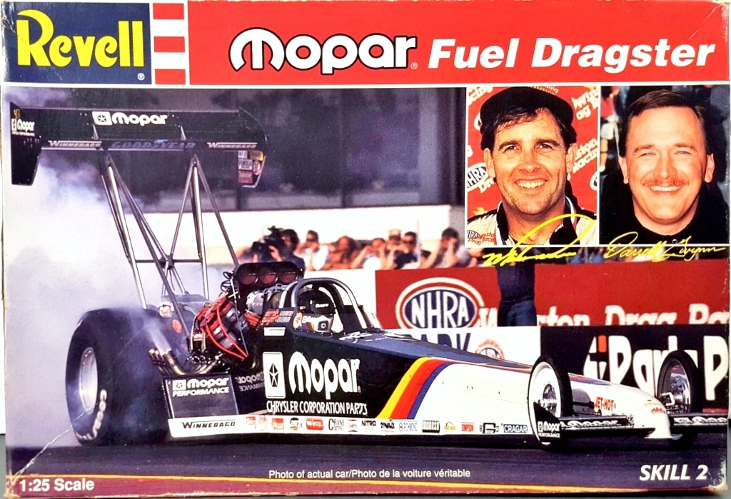 Revell Mike Dunn "MoPar" 1997 Rear Engine Top Fuel Dragster - Spotlight ...