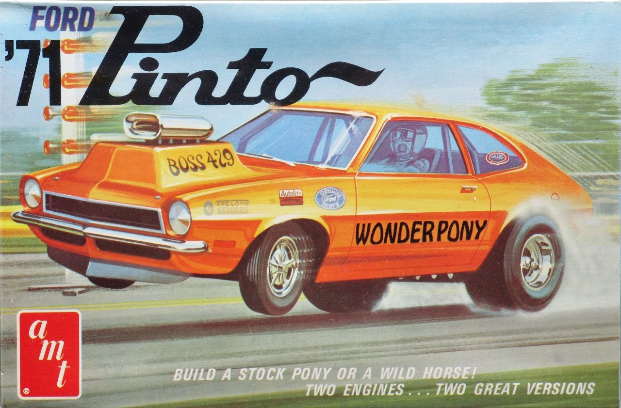 AMT 1971 Ford Pinto, Stock or Drag - Spotlight Hobbies