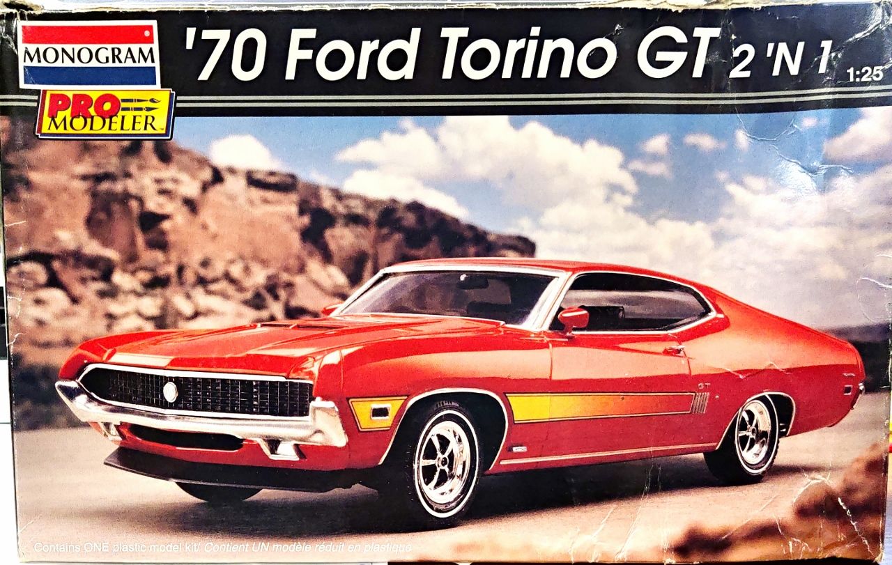 Revell/Monogram 1970 Ford Torino GT Pro Modeler - Stock or Drag ...