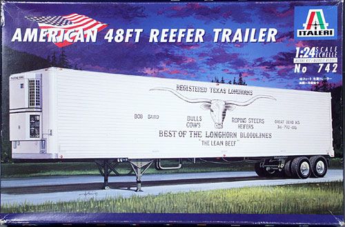 Italeri American 48 Foot Reefer Semi Trailer - Spotlight Hobbies