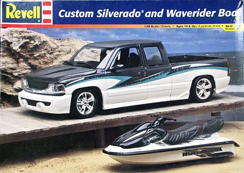 Revell 1999 Custom Chevy Silverado Pickup Truck with Wave Rider Jet Ski ...