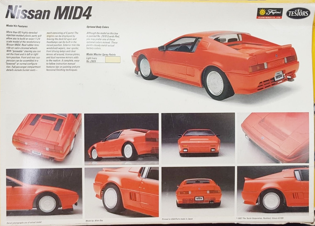Testors/Fujimi Nissan MID4 - Spotlight Hobbies