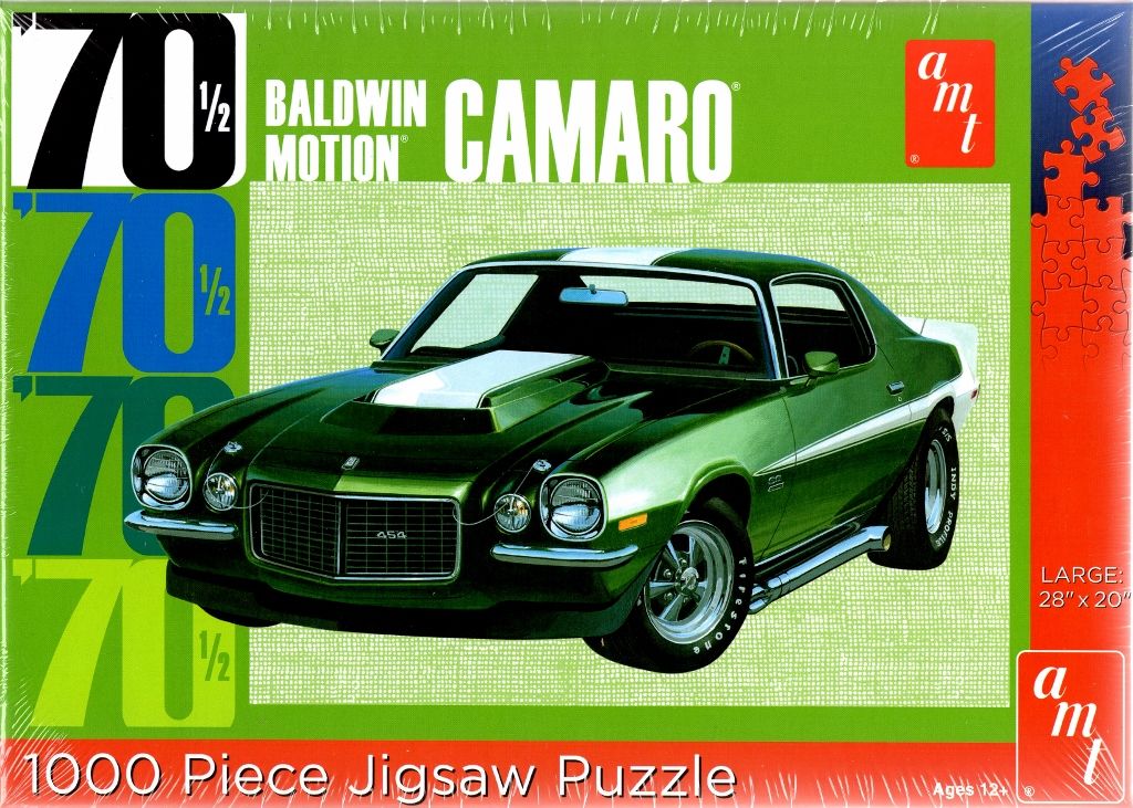 AMT 1970 1/2 Baldwin Motion Chevy Camaro 1000 pc. Puzzle - Spotlight ...
