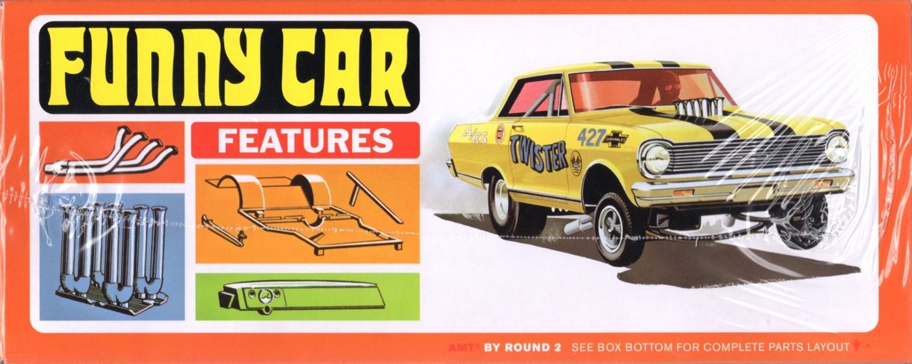 AMT "Twister" 1965 Chevy II Nova Altered Wheelbase Funny Car ...