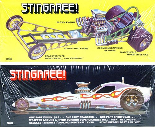 AMT "Stingaree" Custom Corvette-Bodied Dragster - Spotlight Hobbies