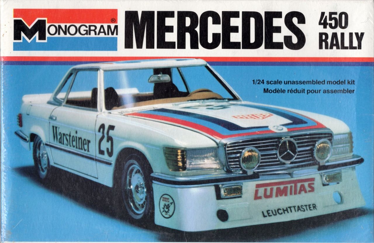 Monogram Mercedes 450 Rally - Spotlight Hobbies