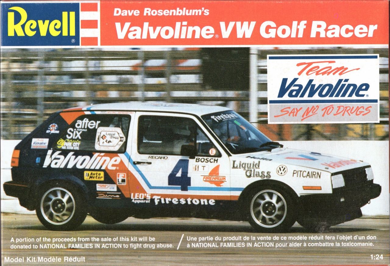 Revell Dave Rosenblum's Valvoline VW Golf Racer - Spotlight Hobbies
