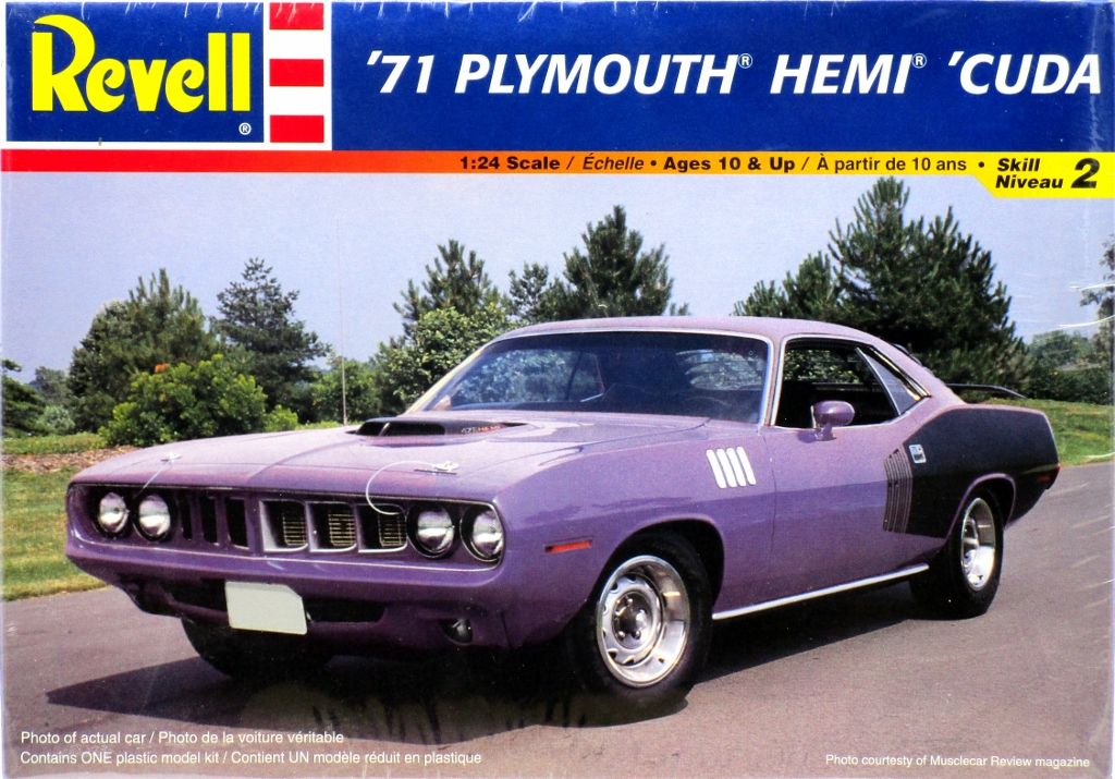 Revell/Monogram 1971 Plymouth Hemi Cuda Hardtop - Spotlight Hobbies
