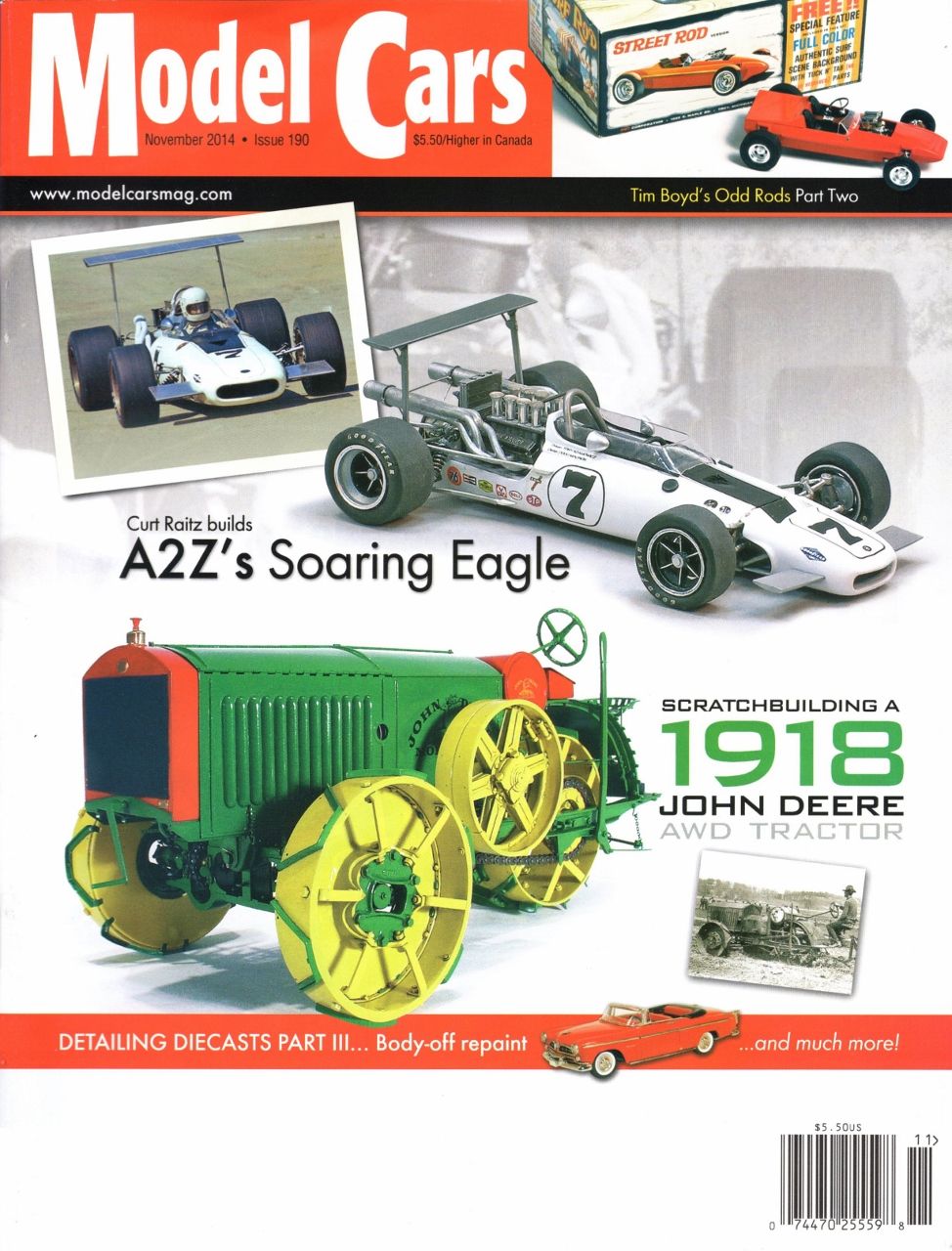 Model Cars Magazine, Back Issue #190 - Spotlight Hobbies