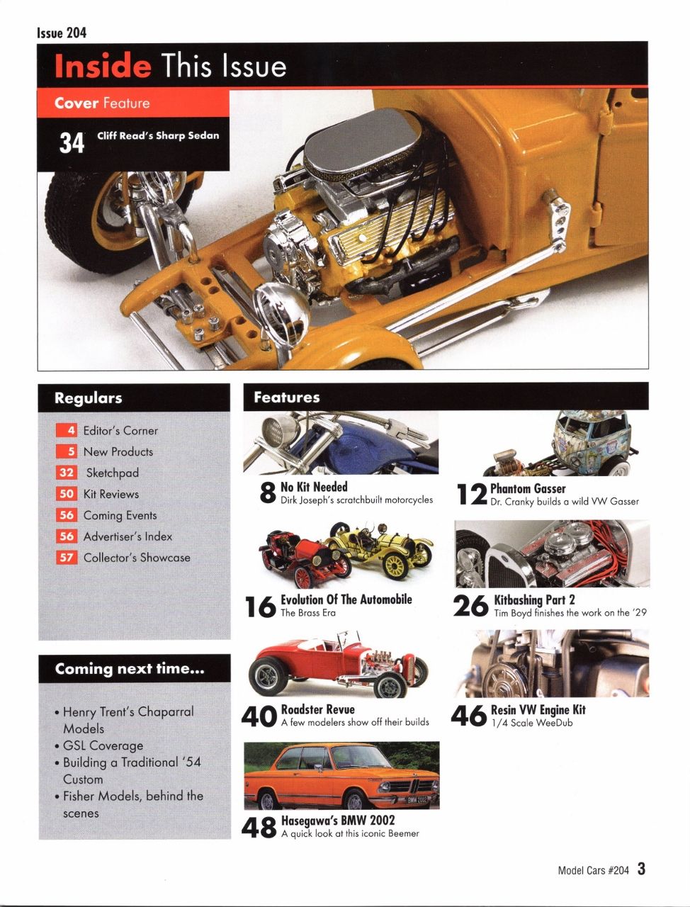 Model Cars Magazine, Back Issue #204 - Spotlight Hobbies