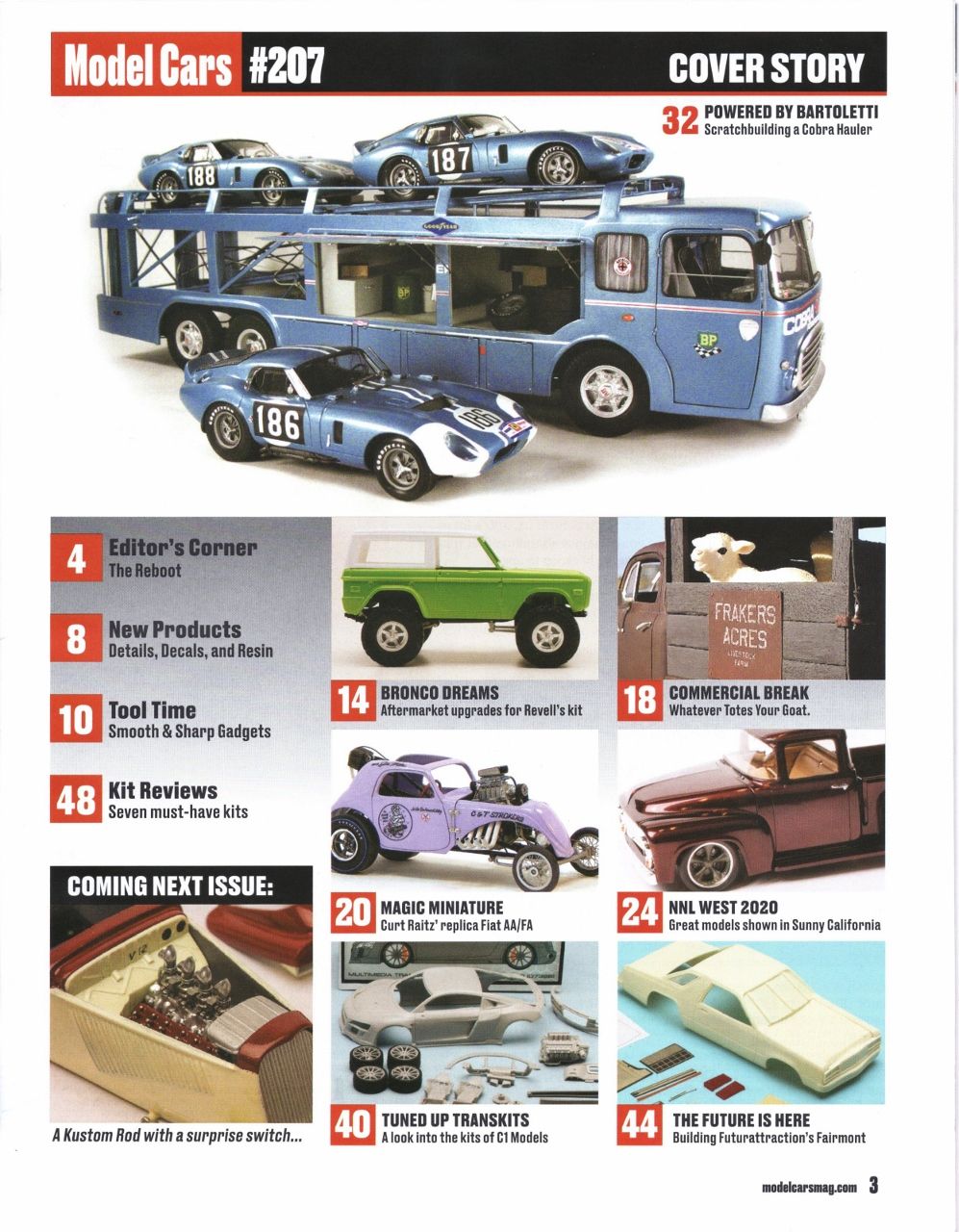 Model Cars Magazine, Back Issue #207 - Spotlight Hobbies