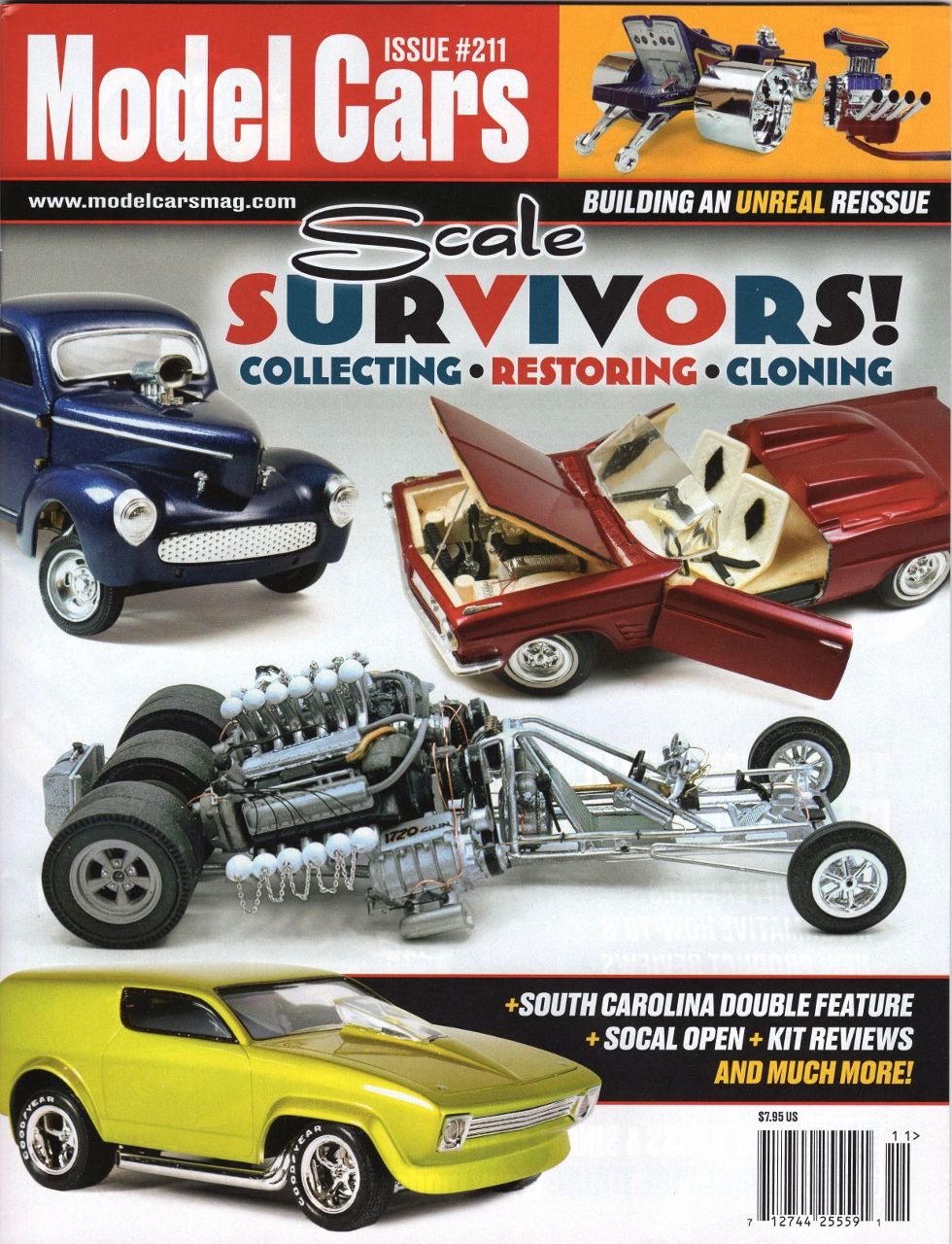 Model Cars Magazine, Back Issue #211 - Spotlight Hobbies