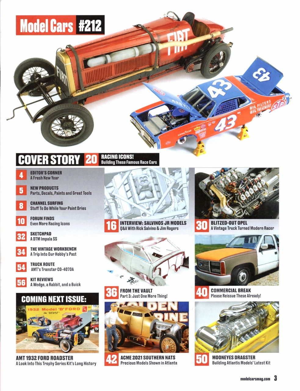 Model Cars Magazine, Back Issue #212 - Spotlight Hobbies
