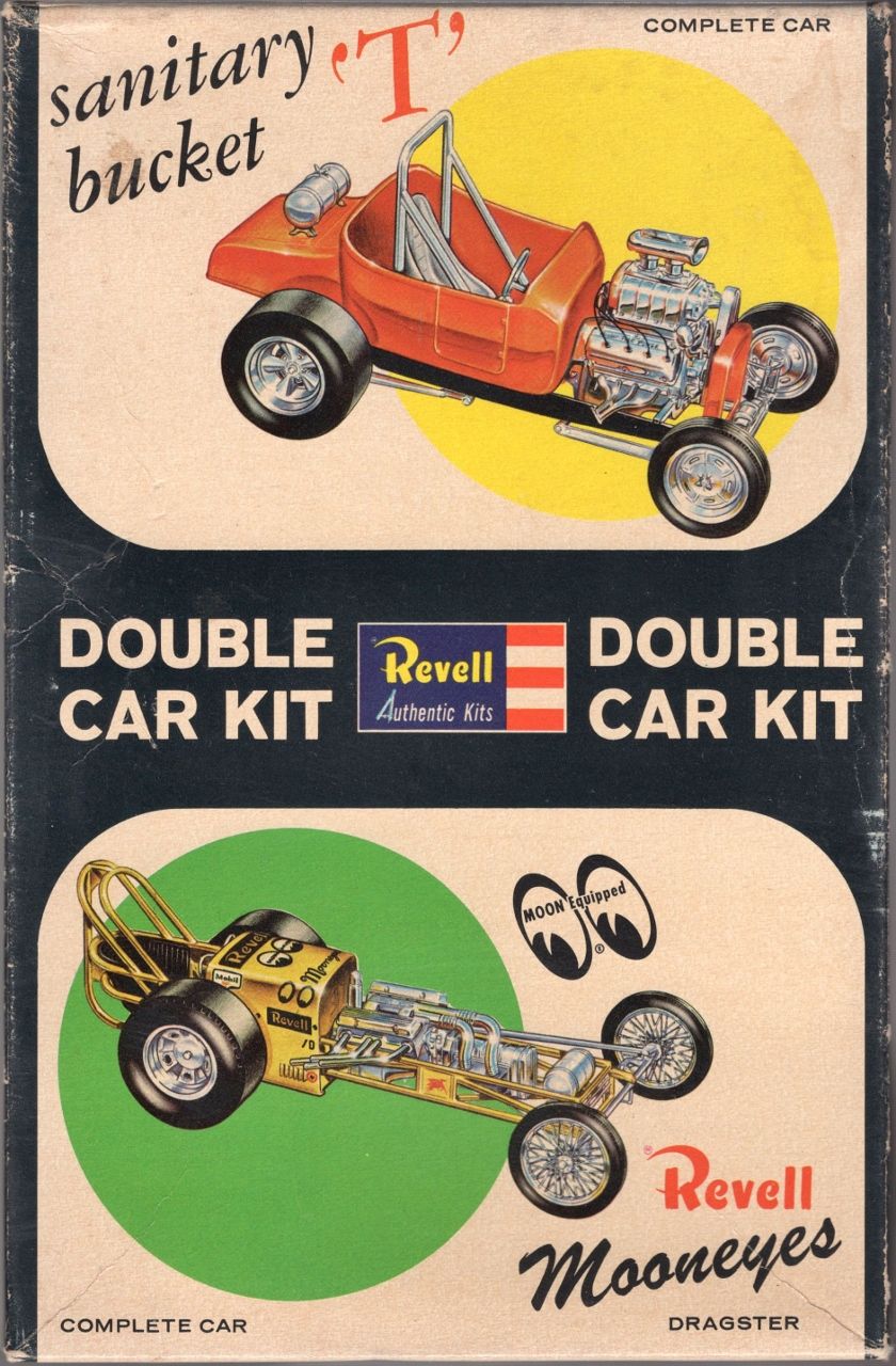 Revell "Sanitary 'T' Bucket" Competition Roadster and "Mooneyes ...