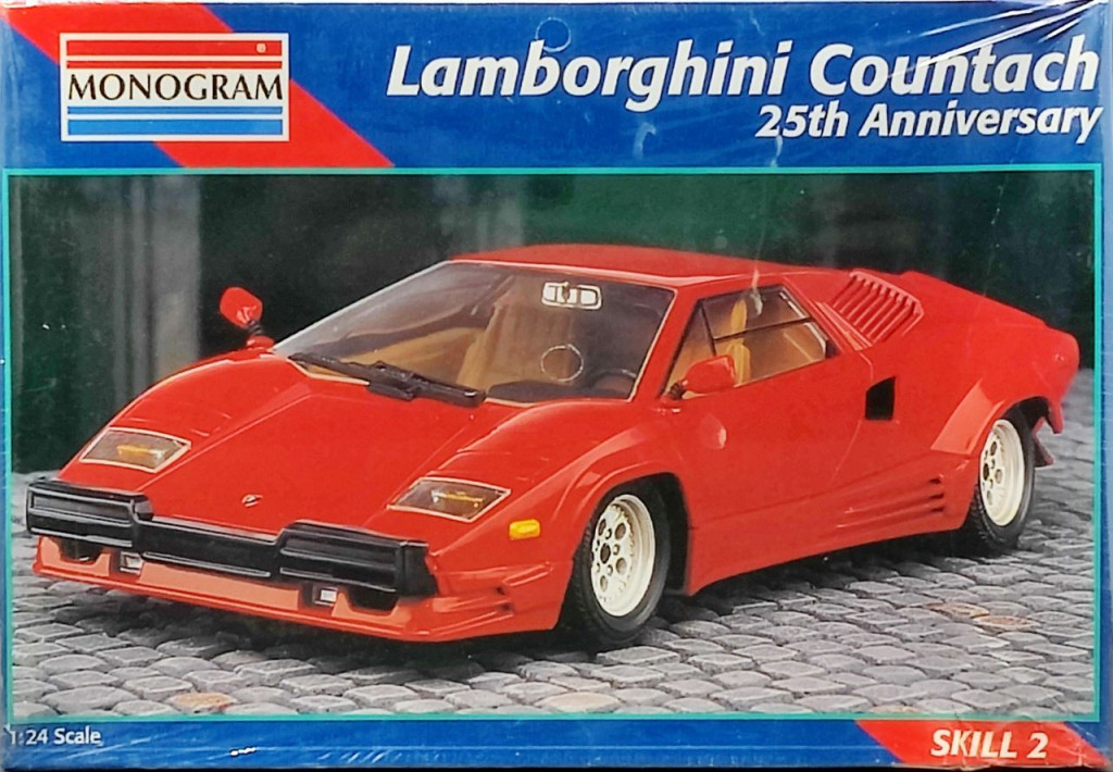 Monogram Lamborghini Countach, 25th Anniversary - Spotlight Hobbies