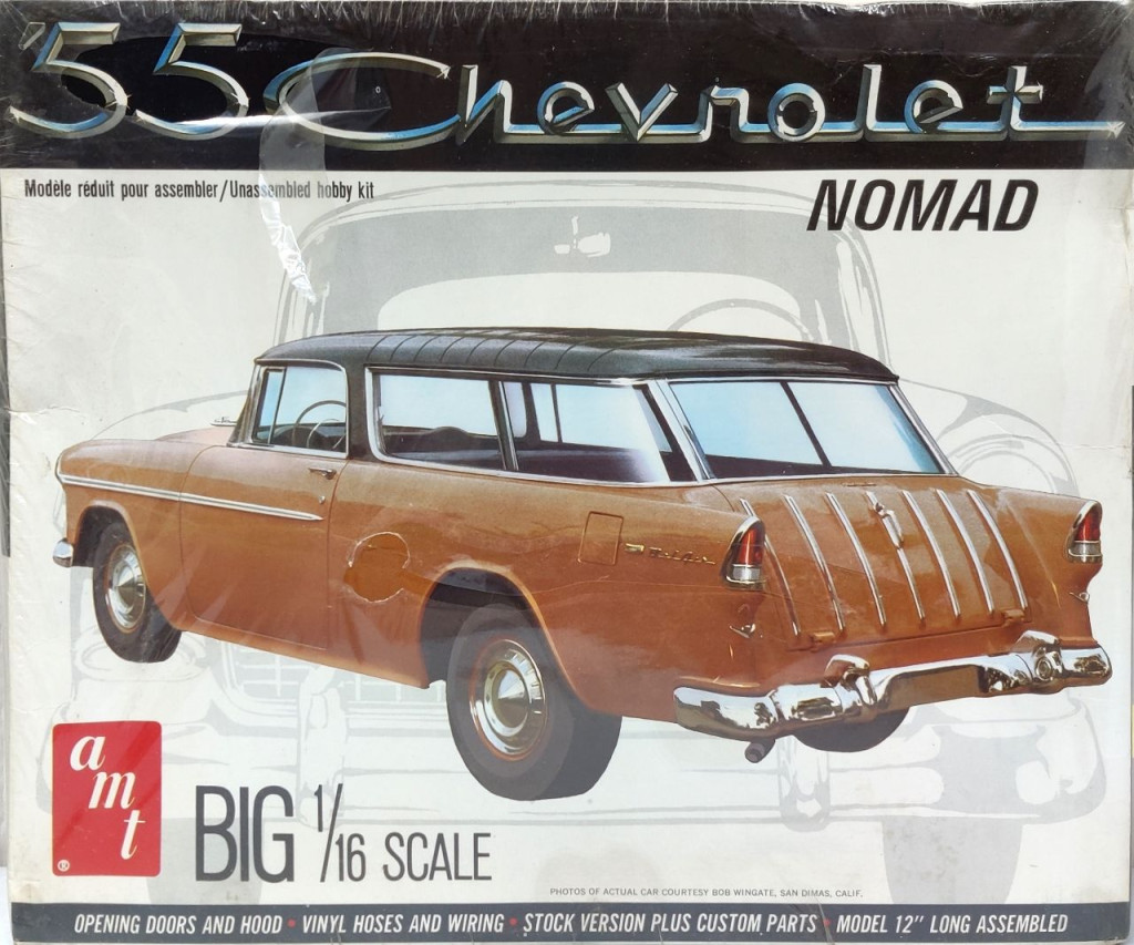 AMT 1955 Chevy Nomad - 1/16th Scale - Original Issue - Spotlight Hobbies