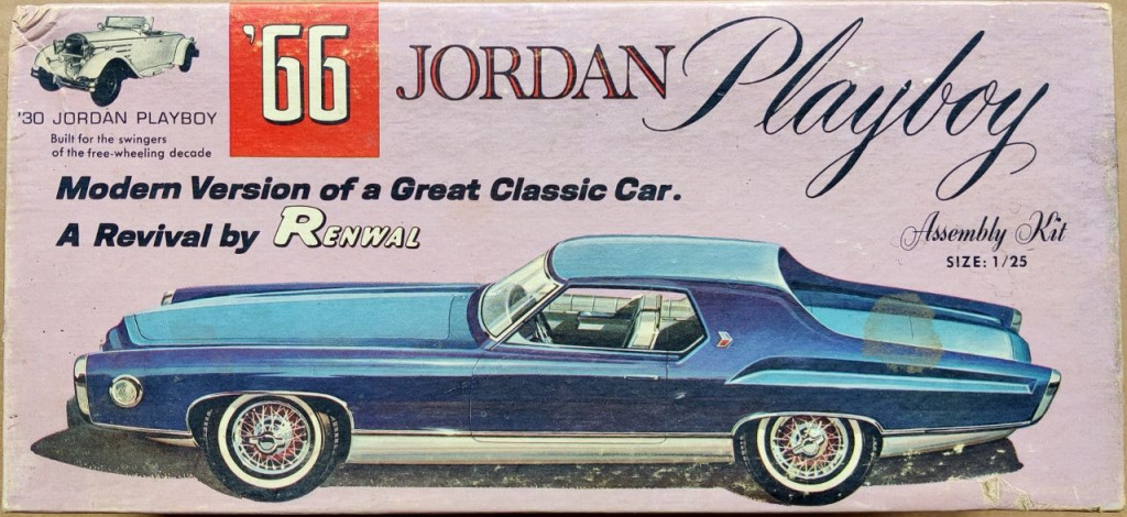 Renwal '66 Jordan Playboy, 1/25th Scale - Spotlight Hobbies
